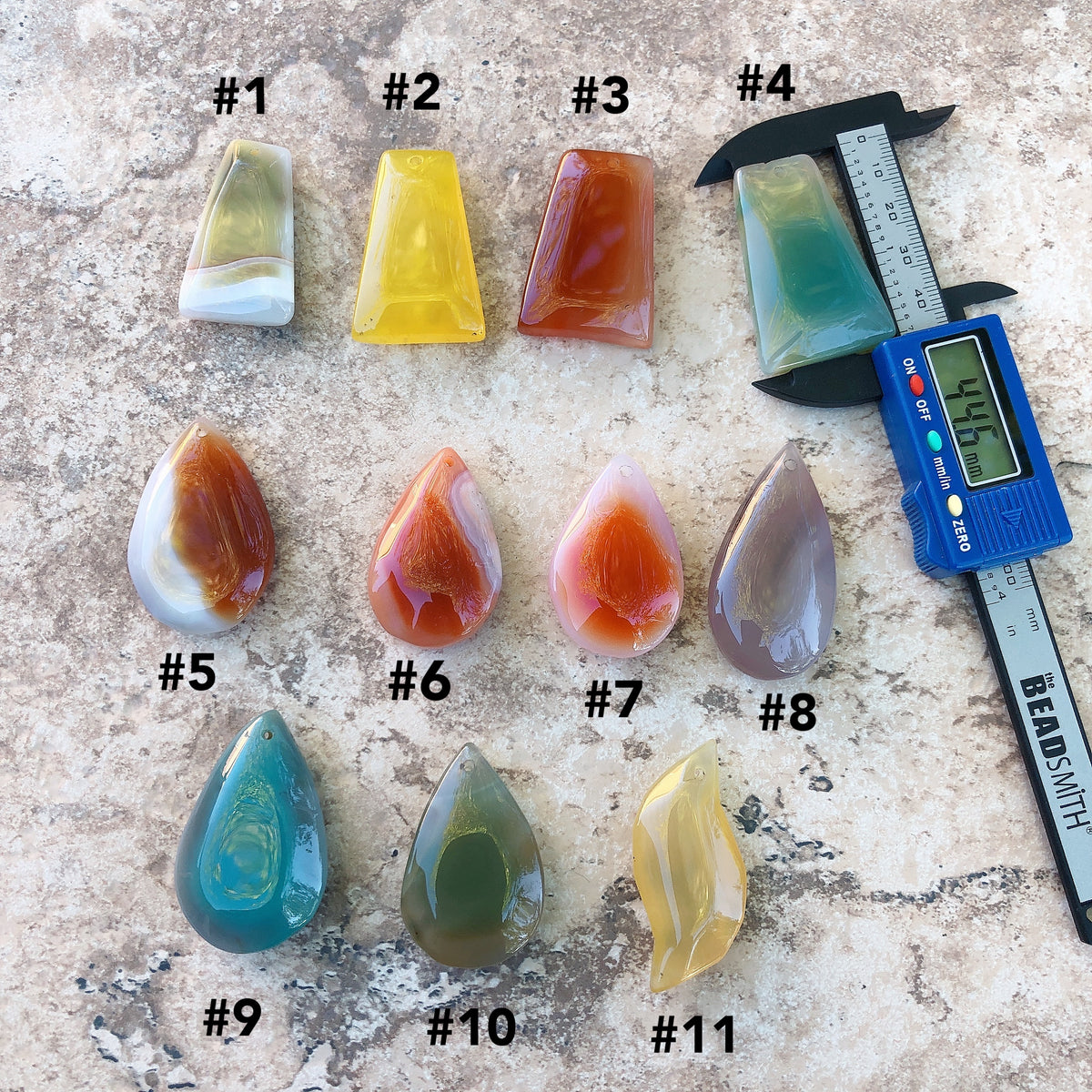 Assorted Agate Pendants – Pretty Rock Nation